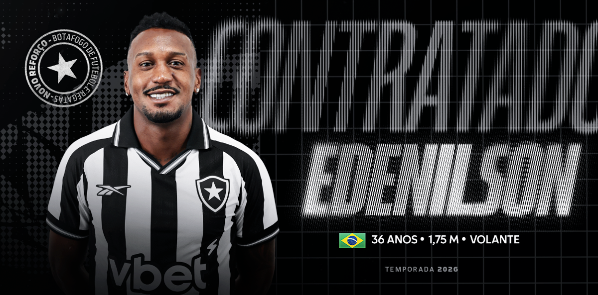 Edenílson é do Fogão | Botafogo de Futebol e Regatas